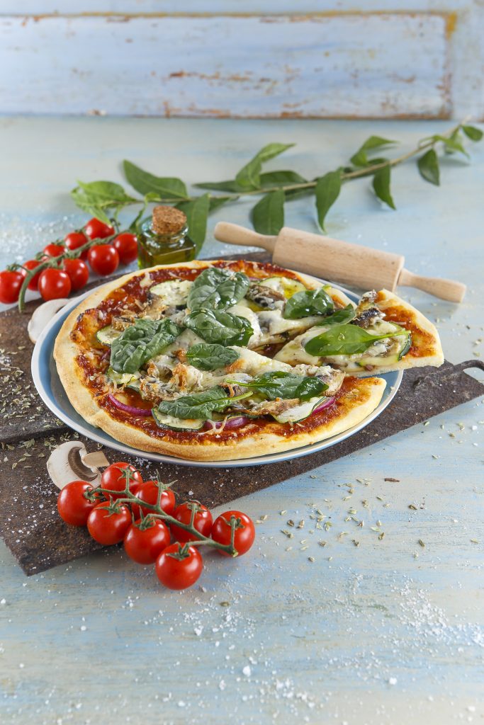 Pizza de vegetais - Revista Veggie