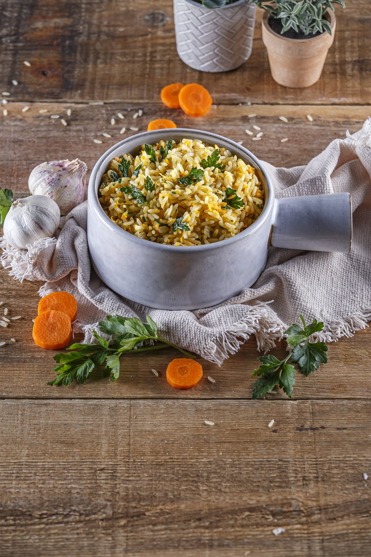 Arroz pilaf - Revista Veggie