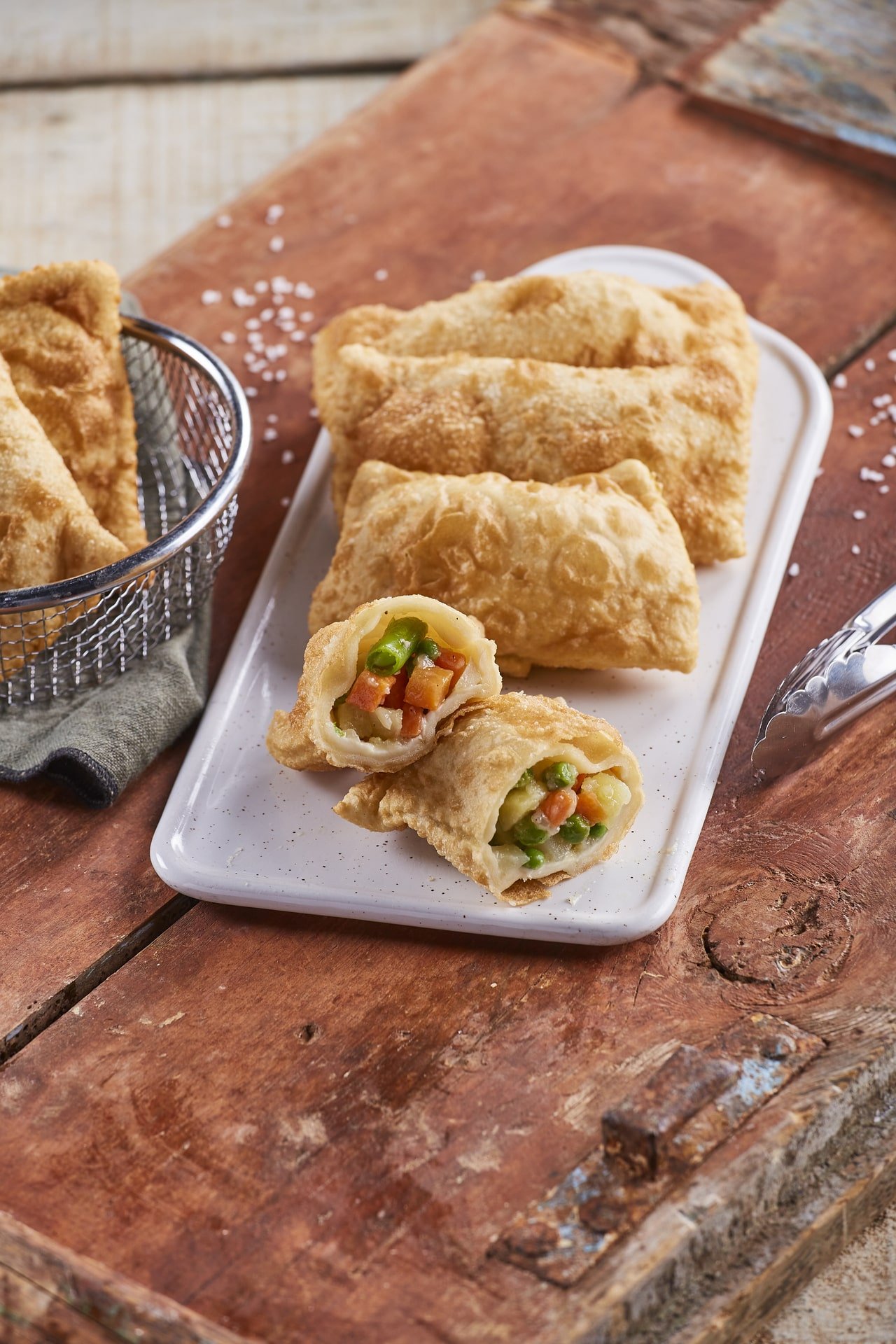 Pastel de feira de vegetais - Revista Veggie